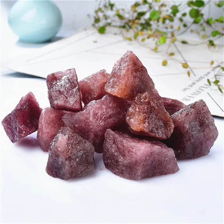 Raw Strawberry Quartz Wholesale - nacrystal.com