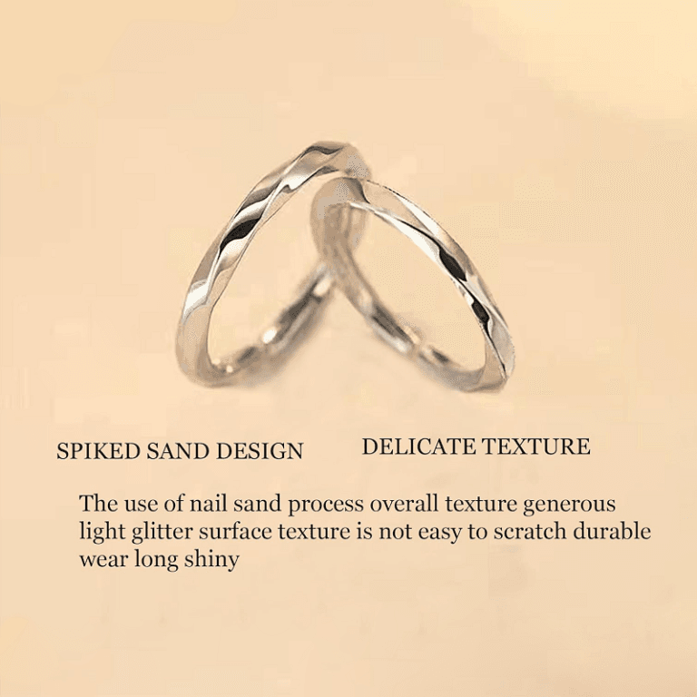 Adjustable Minimalist Stacking Rings For Couples