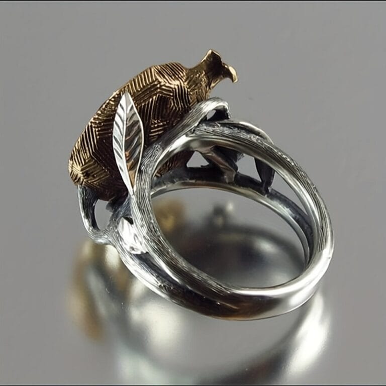 Healing Raw Crystal Rings