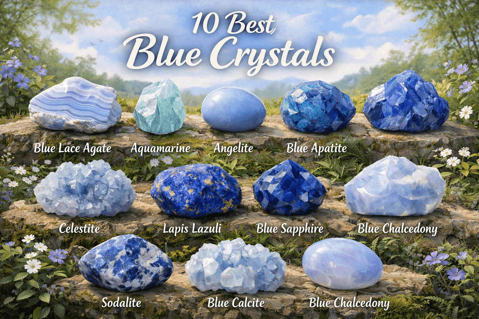 10 Best Blue Crystals and Gemstones--Nacrystal.com